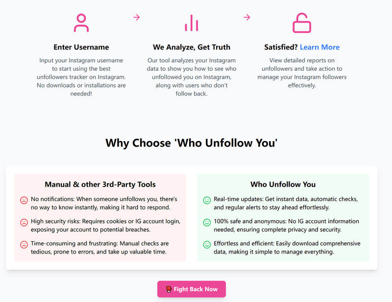 Discover Who Unfollowed You on IG | Free Unfollower Tracker